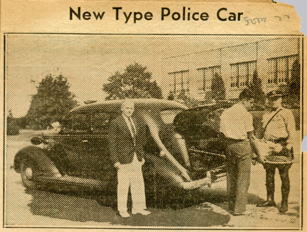 1937 Nash Lafayette Serves as North Wales Police Car and Ambulance ...