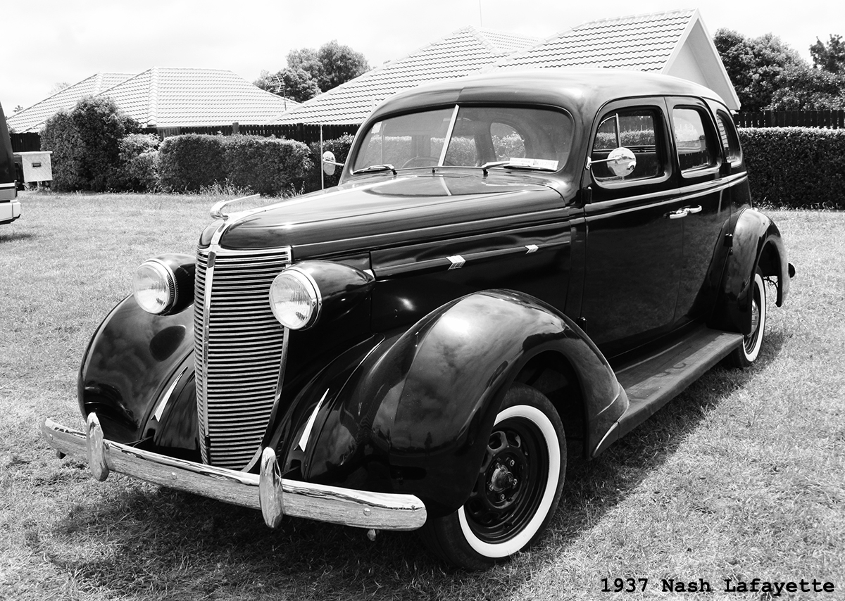 1937 Nash Lafayette Serves as North Wales Police Car and Ambulance ...